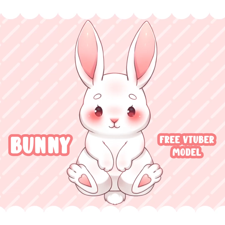 Post 269: animal animated artist:athera_asyra live2d mascot rabbit tos:credit_required vtuber ...